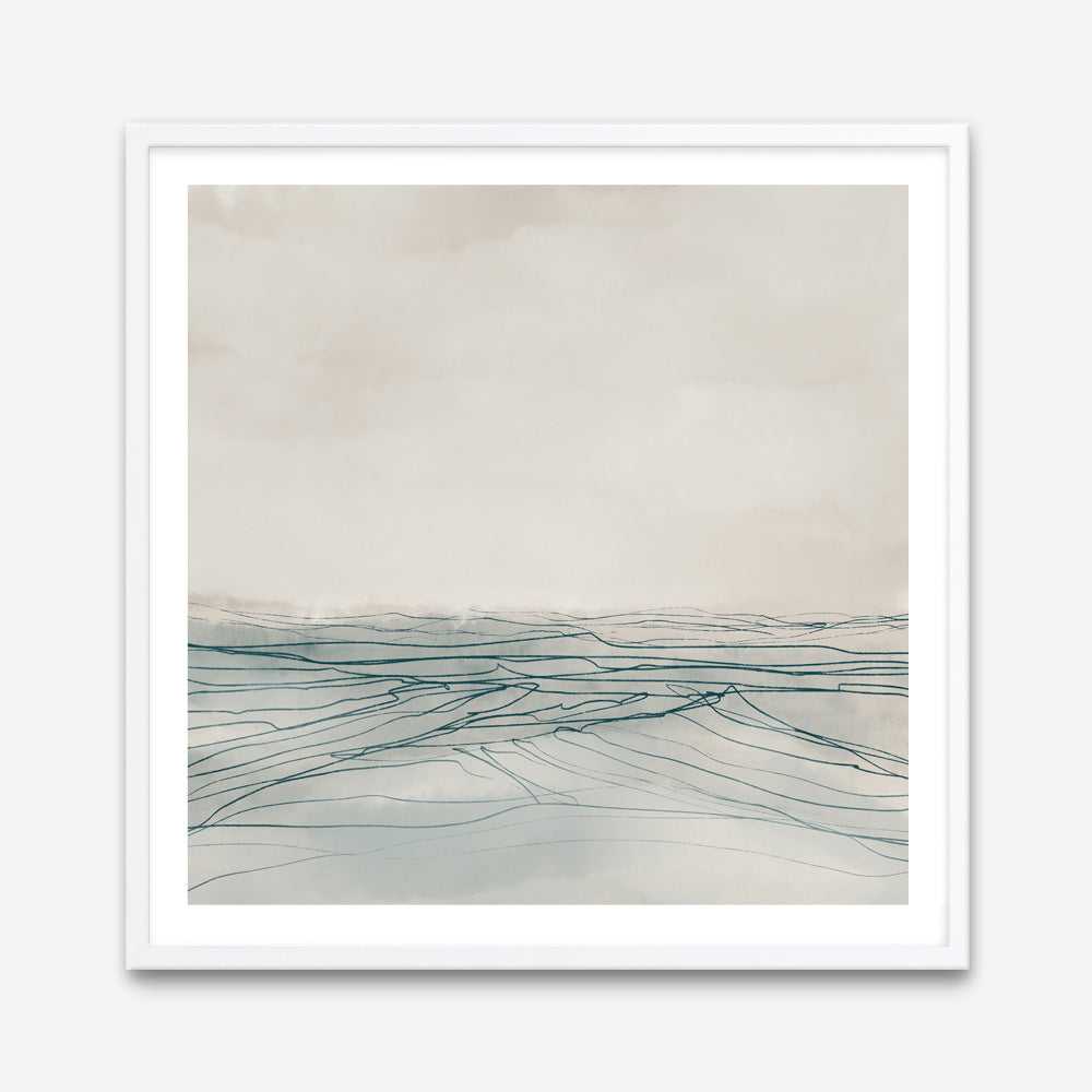 Buy Still Sea Square Art Print | The Print Emporium®