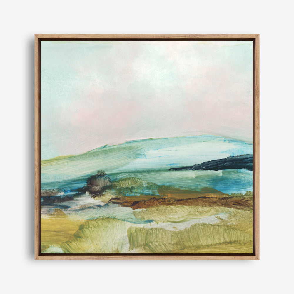 Buy Country Hills II Square Canvas Wall Art Print | The Print Emporium®