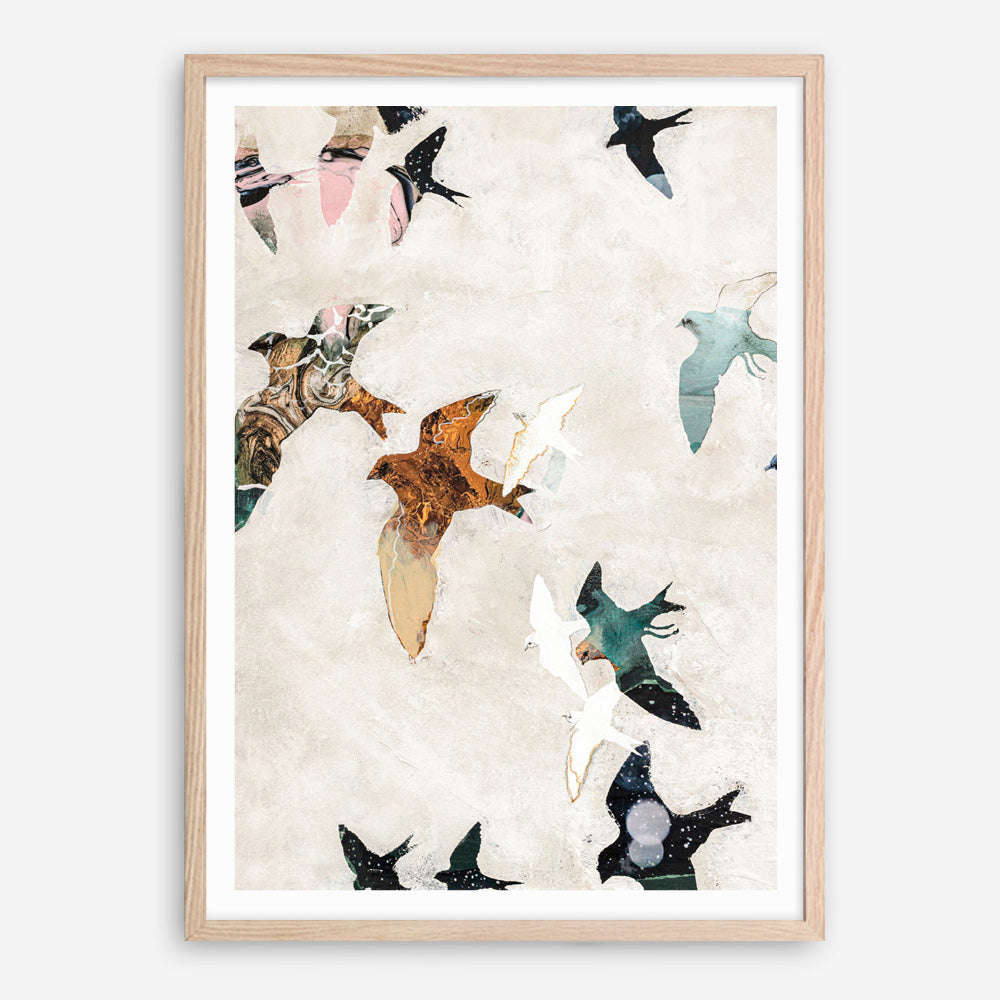 Buy Abstract Birds 1 Wall Art Print | The Print Emporium®