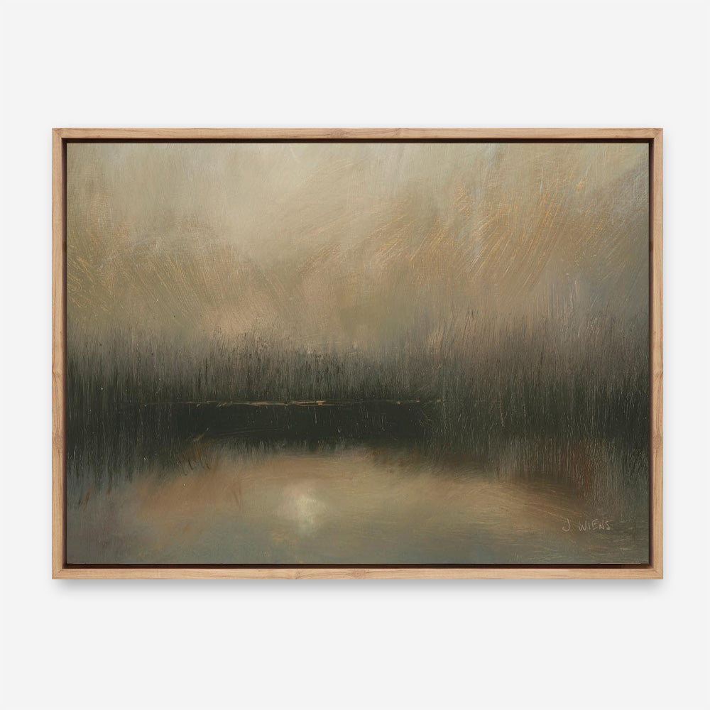 Buy Evening Landscape Abstract Crop Canvas Wall Art Print | The Print ...