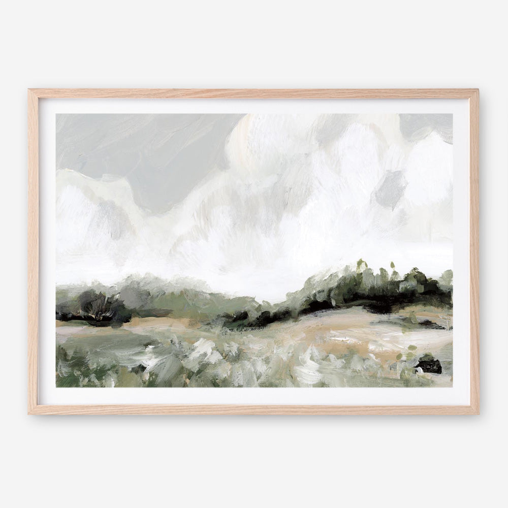 Buy Soft Summer Sky Neutral Wall Art Print | The Print Emporium®