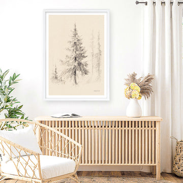 Buy Elegant Pine II Wall Art Print | The Print Emporium®