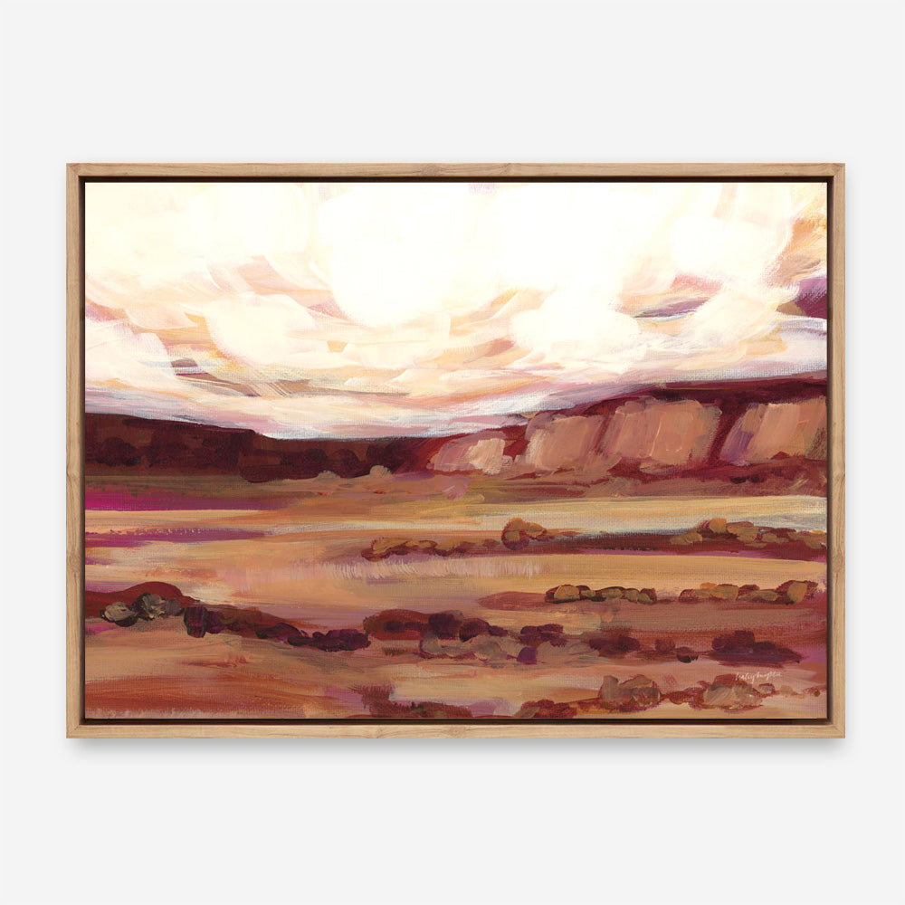 Buy Mauve Mesa III Canvas Wall Art Print | The Print Emporium® Store