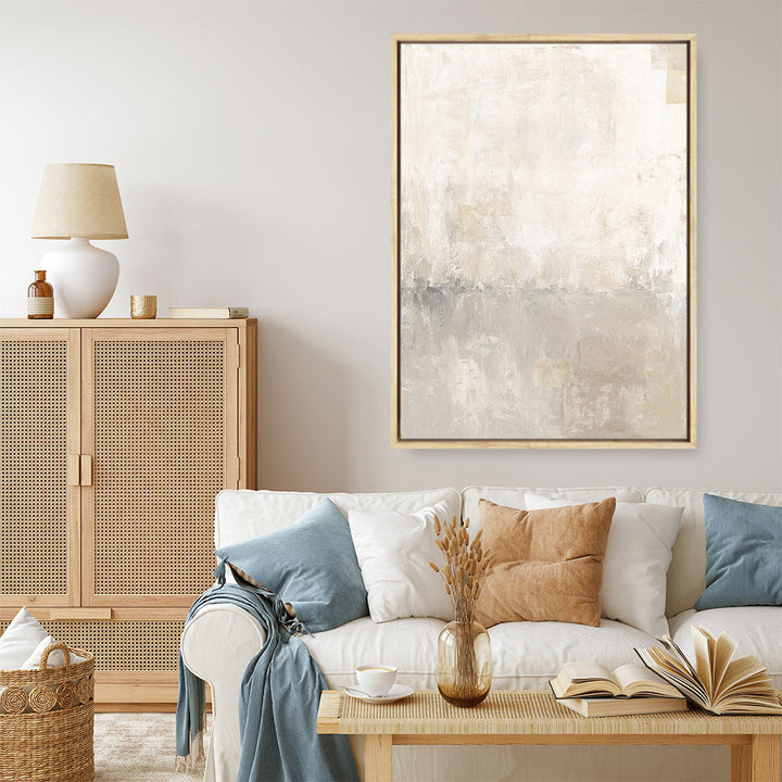 Buy Gray Morning Light II Canvas Wall Art Print | The Print Emporium®