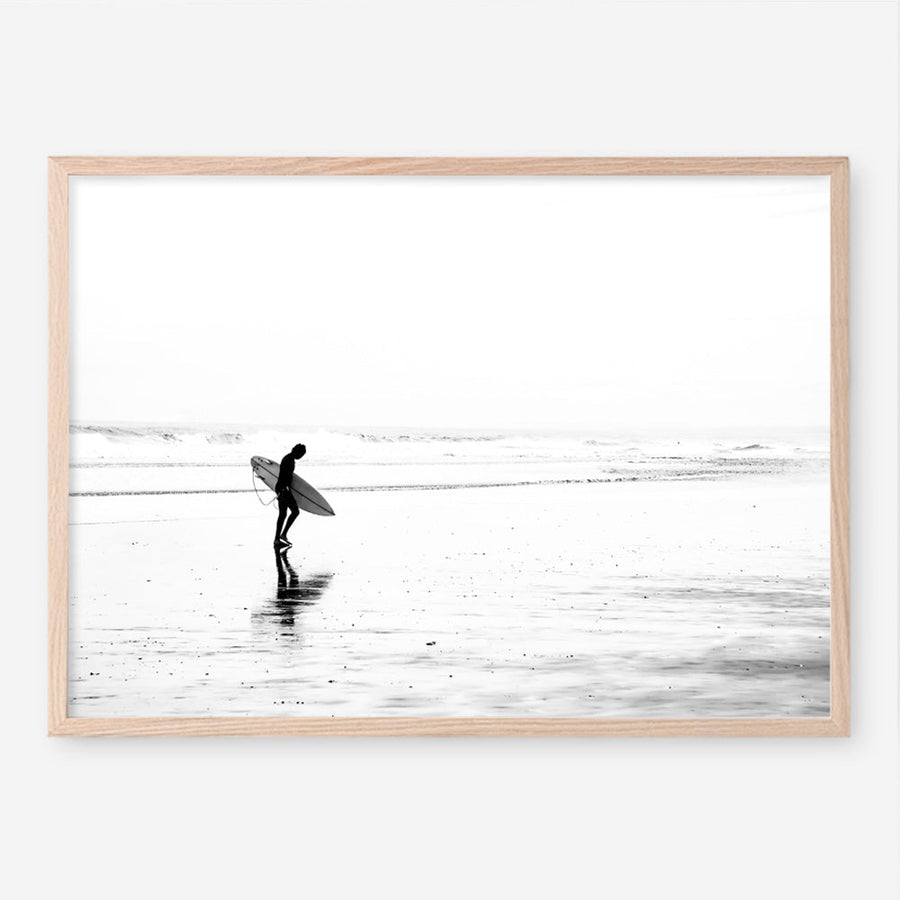 Buy Lone Surfer Photo Art Print | The Print Emporium®
