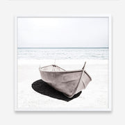 Buy Old Boat Square Photo Art Print | The Print Emporium®
