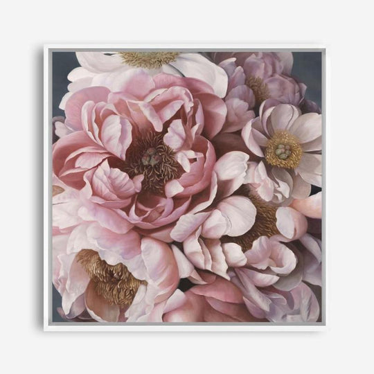 Buy Summer Florals Square Canvas Print | The Print Emporium® Store
