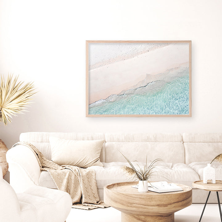 Buy Aerial Shoreline Photo Wall Art Print | The Print Emporium®