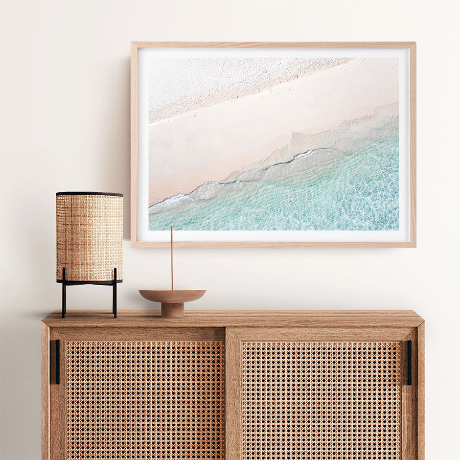Buy Aerial Shoreline Photo Wall Art Print | The Print Emporium®