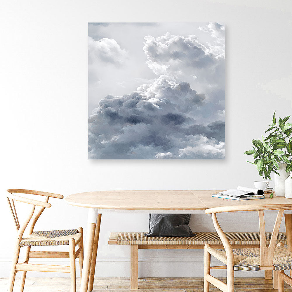 Buy Cloudscape II Square Canvas Wall Art Print | The Print Emporium® Store