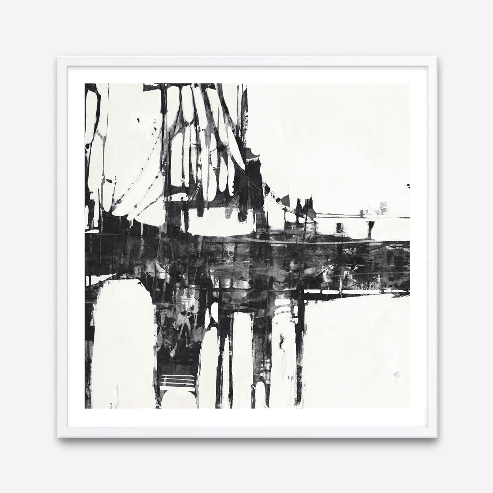 Buy Building Bridges I Square Wall Art Print | The Print Emporium®